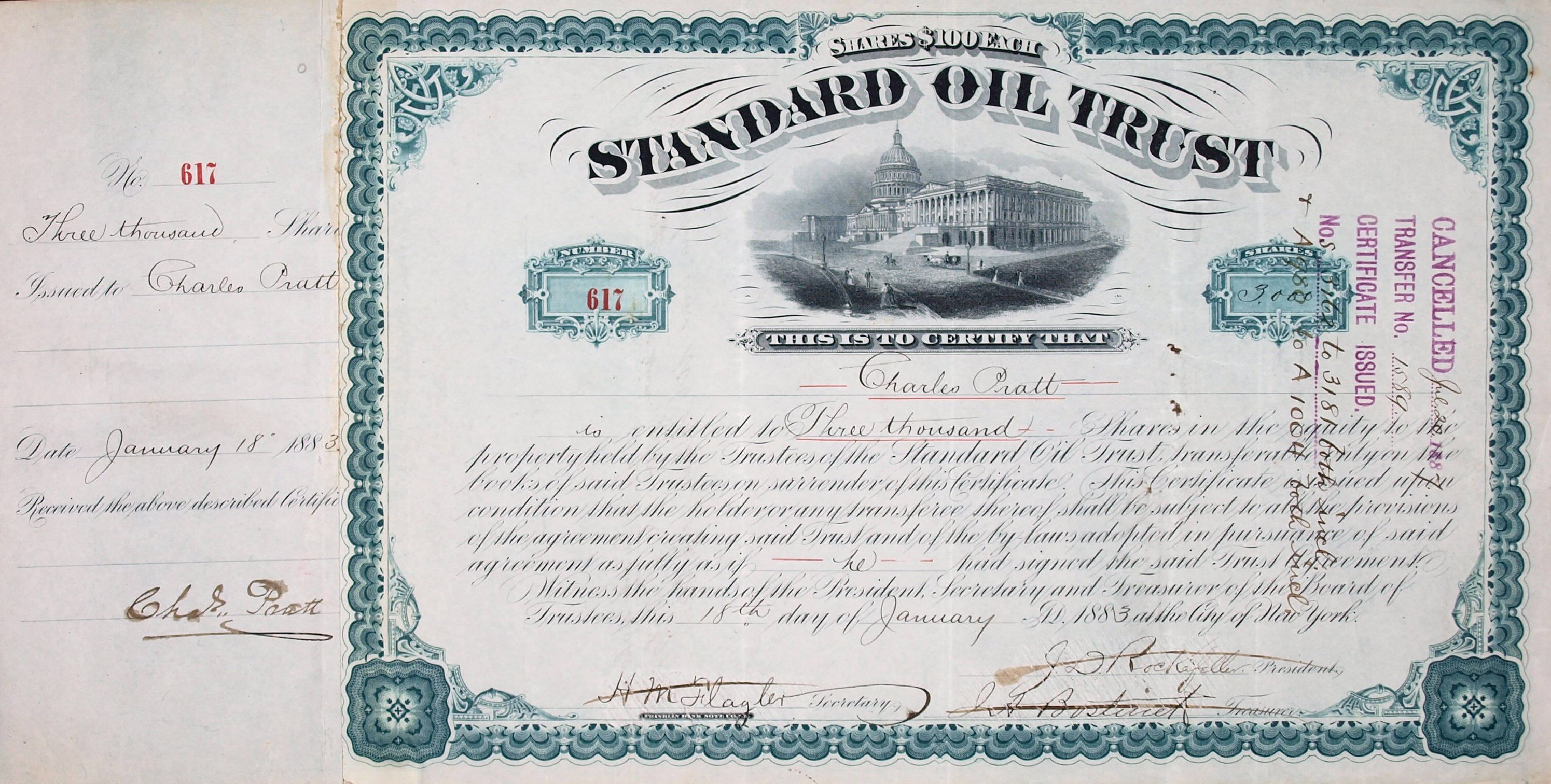 THE HISTORY OF THE STANDARD OIL COMPANY – Scacchiere Storico